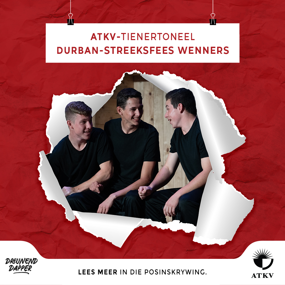 ATKV-Tienertoneel Durban-streeksfees se wenners bekend